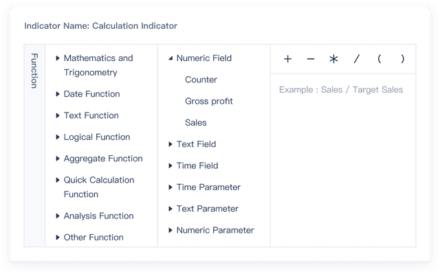 Data Calculation - FineBI